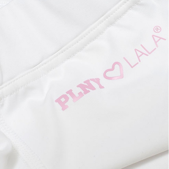 PLNY LALA | Shorts | Plny Lala White Bike Shorts | Poshmark